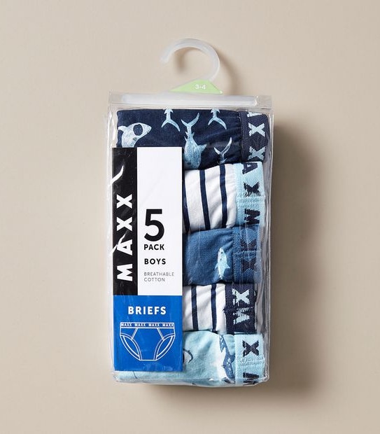 Maxx 5 Pack Briefs | Target Australia
