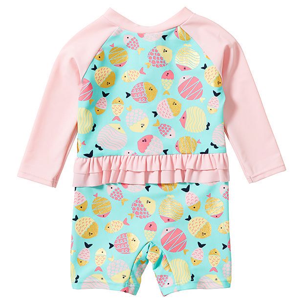 Baby Fish Print Swim Unitard | Target Australia