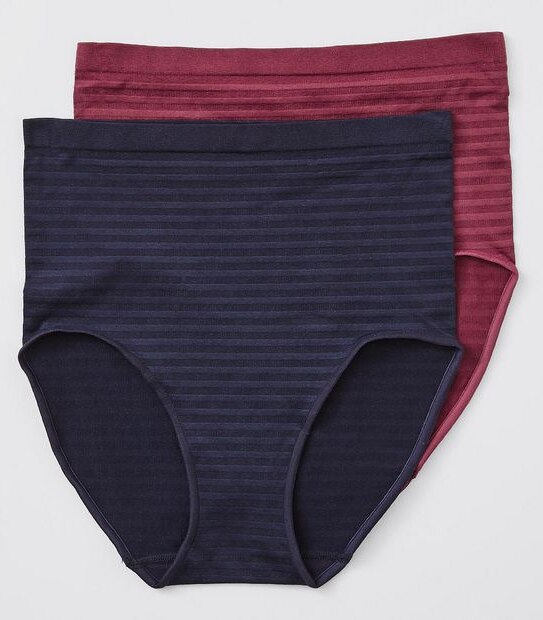 2 Pack Matte And Shine Full Briefs - Red/Navy | Target Australia