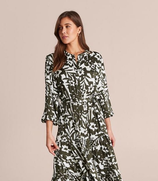 Preview Vintage Tiered Maxi Dress Target Australia