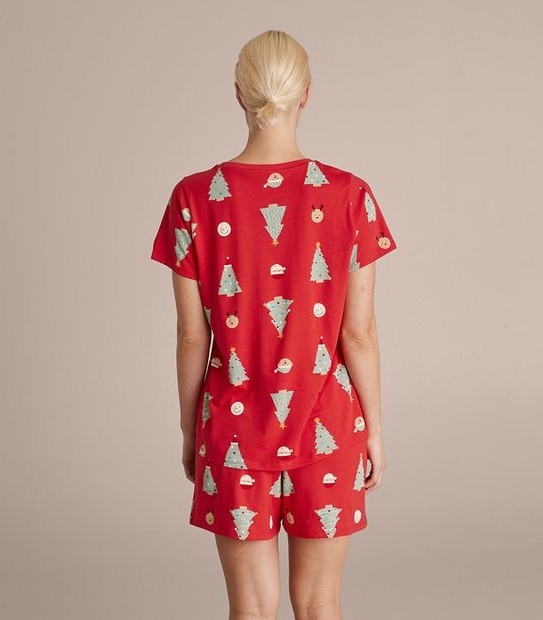 Womens Family Matching Christmas Tree Cotton Pyjama Set | Target Australia