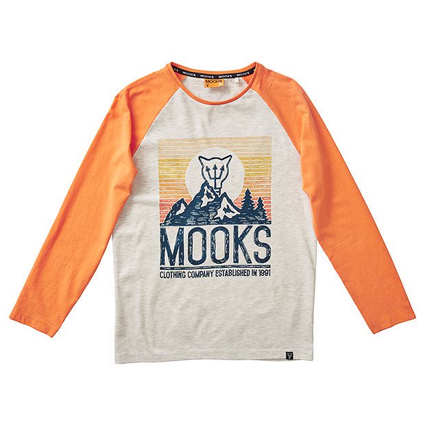 MOOKS Long Sleeve Raglan Print Top | Target Australia