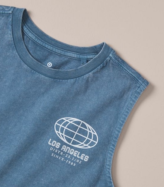 Garment Dyed Tank | Target Australia