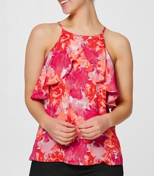 Ruffle Halter Top | Target Australia