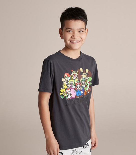 Supermario Cotton Pyjama Set | Target Australia