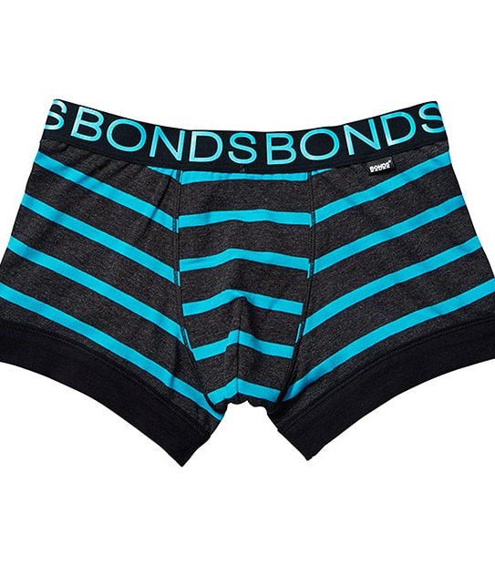 Bonds Stretchies Trunk - Blue Stripe | Target Australia