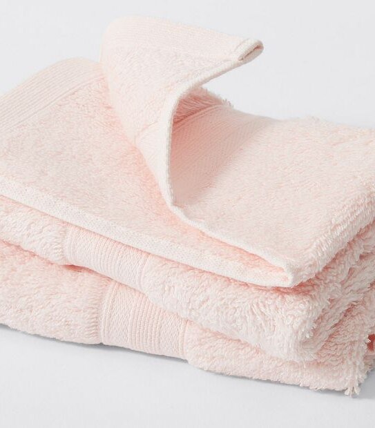 Grandeur 2 Pack Face Washers - Pale Pink | Target Australia