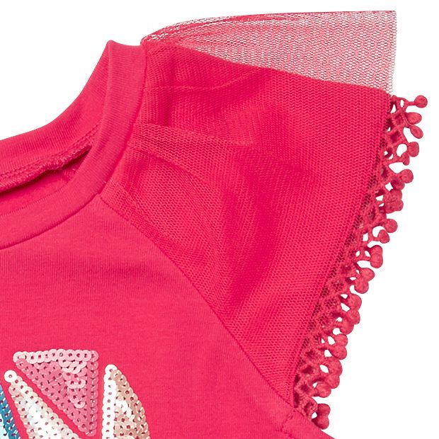 Sista Sequin Heart Print T-Shirt | Target Australia