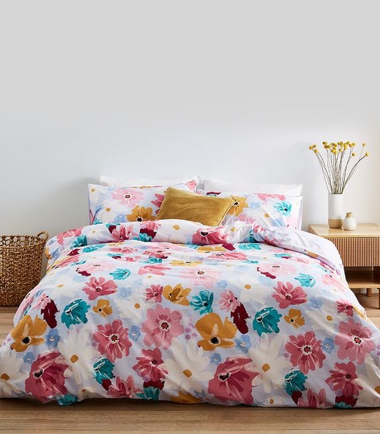 Nara Floral Quilt Cover Set | Target Australia