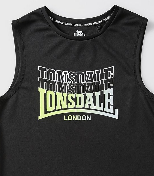 Lonsdale London Muscle Tank - Black | Target Australia