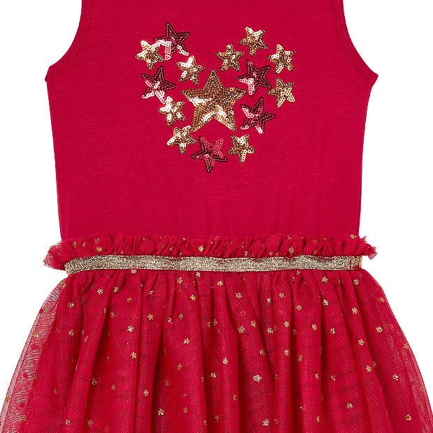 Sequin Multi Star Print Tutu Dress | Target Australia