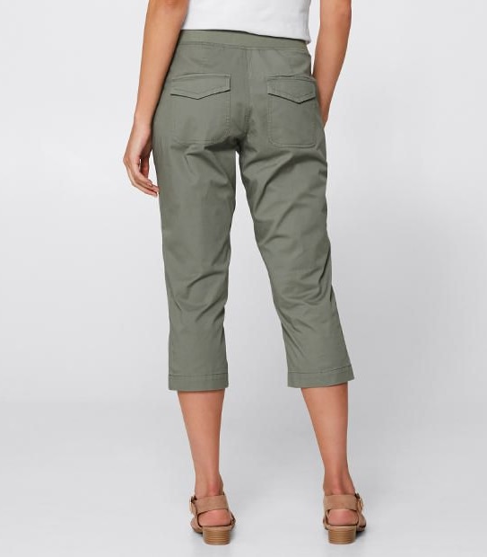 Rib Waist Crop Pants | Target Australia