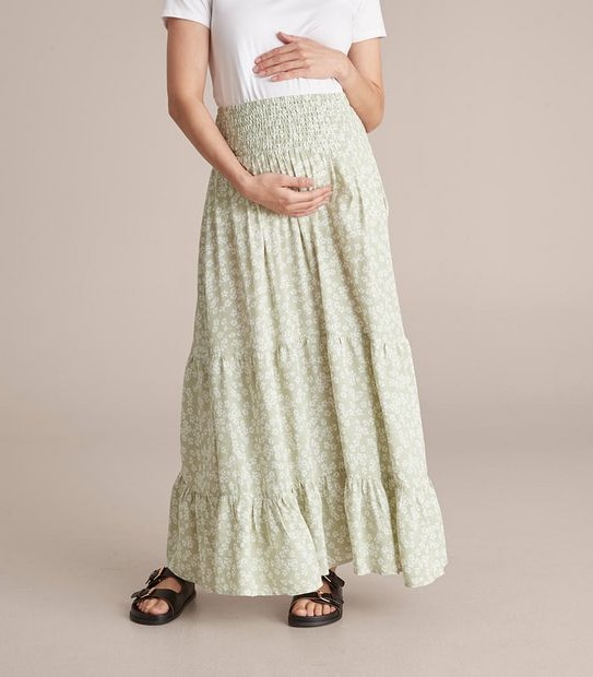 Maternity Shirred Skirt Target Australia