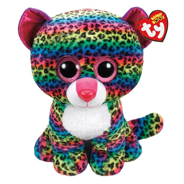 Ty Beanie Boo s XL Dotty Multicoloured Leopard