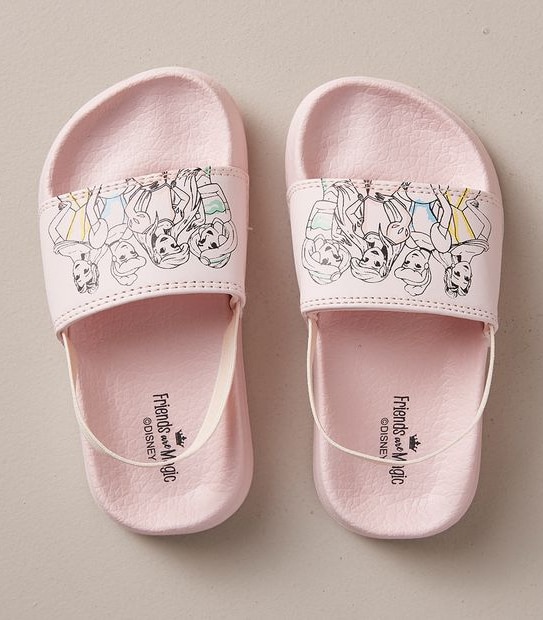 Kids Junior Disney Princess Backstrap Slides | Target Australia
