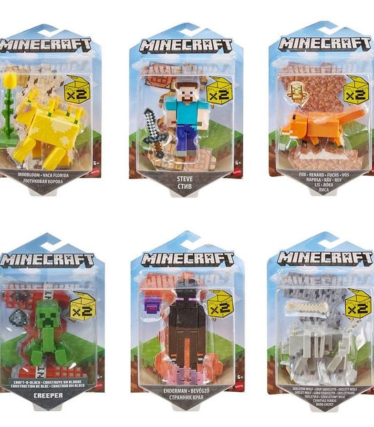 Minecraft Craft-A-Block Figures - Assorted* | Target Australia