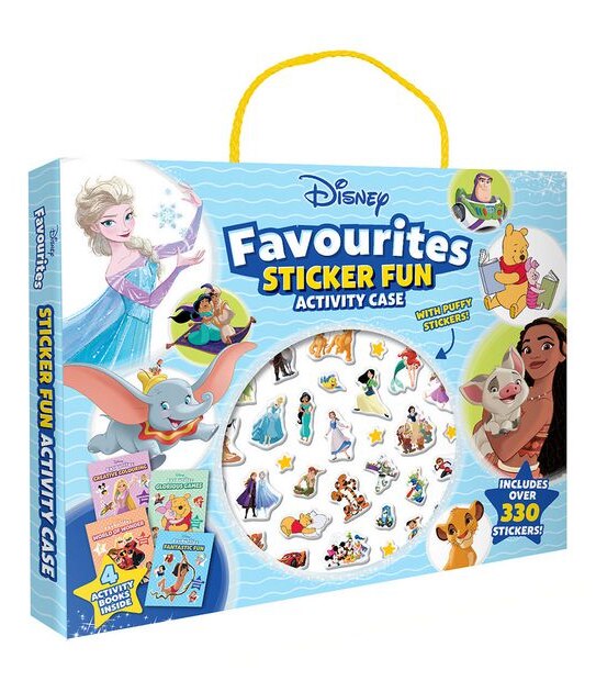 Disney Favourites: Puffy Sticker Fun Activity Case | Target Australia