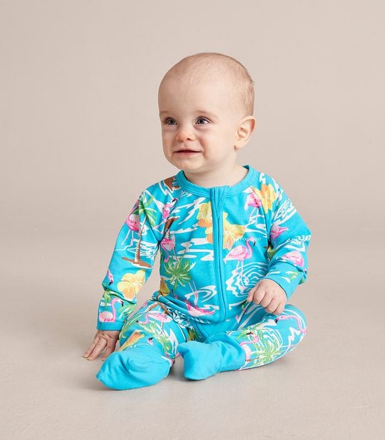 Bonds Baby Print Zip Wondersuit Coverall | Target Australia