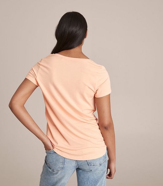 Modal/Elastane V-Neck T-Shirt | Target Australia