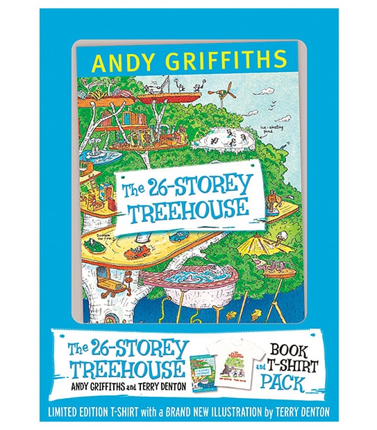 The 26-Storey Treehouse: Book And T-shirt Pack | Target Australia