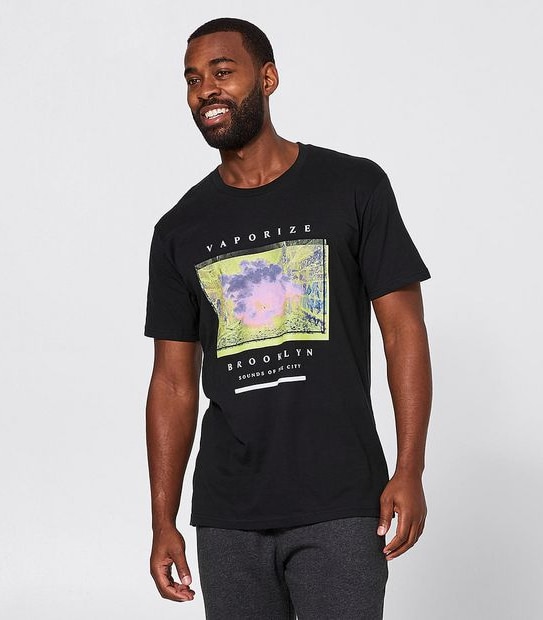 Vaporize Nocturnal Print T-Shirt | Target Australia