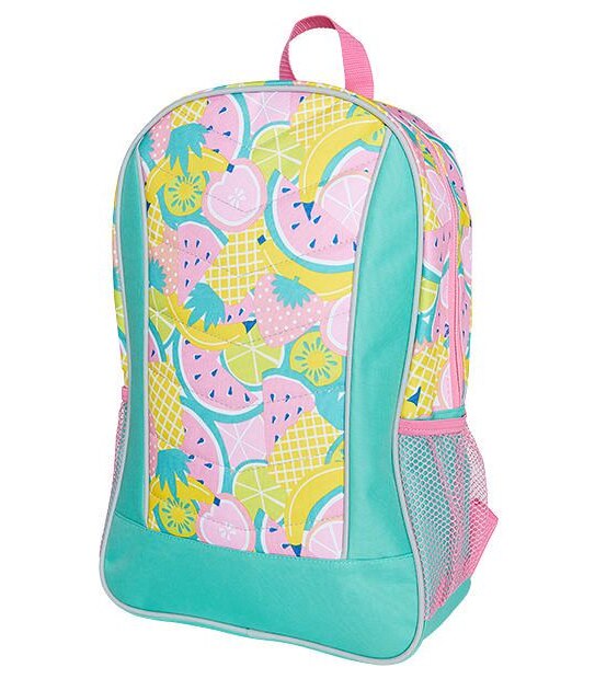 Tropical Fruit Print Backpack - 3 Piece | Target Australia