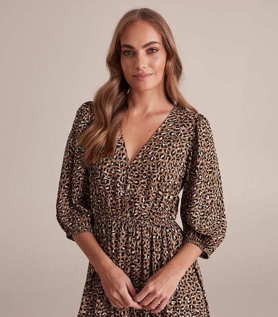 Full Sleeve Button Through Maxi Dress Target Australia