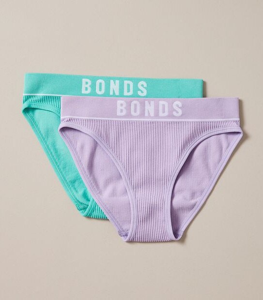 2 Pack Bonds Rib Bikini Briefs | Target Australia