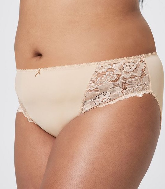 Soft Lace High Cut Briefs Taupe Target Australia
