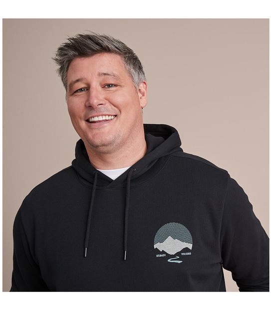 Mr Big Print Popover Hoodie | Target Australia