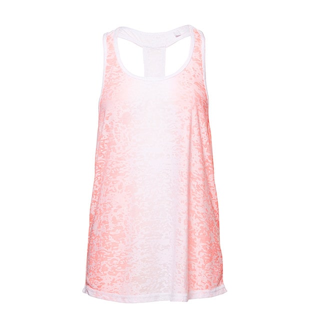 T-Back Burout Tank - Bright Coral | Target Australia