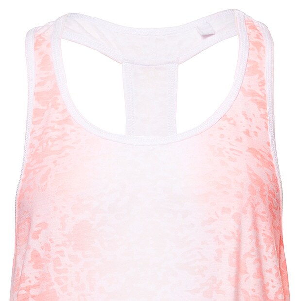 T-Back Burout Tank - Bright Coral | Target Australia