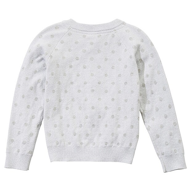 Girls' Spot Print Zip Cardigan | Target Australia