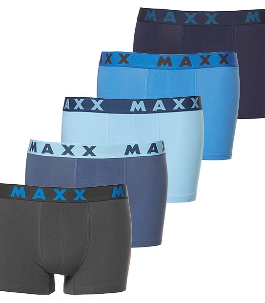 Men's Maxx 5 Pack Trunks - Shades of Blue | Target Australia