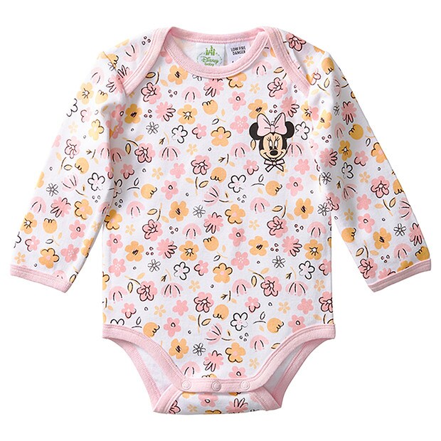 Minnie Mouse Floral Print Bodysuit | Target Australia