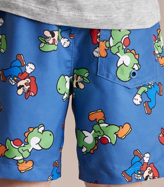 Super Mario Swim Boardshorts | Target Australia