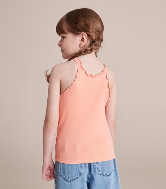 Lettuce Edge Rib Tank | Target Australia