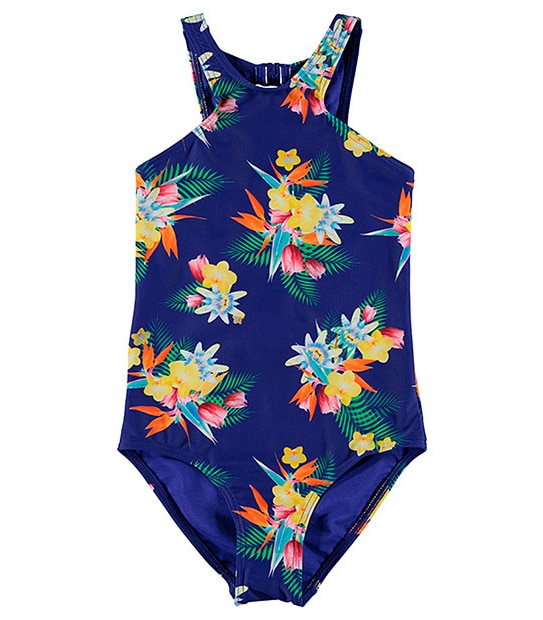 Girls' One Piece Floral Print Bathers | Target Australia