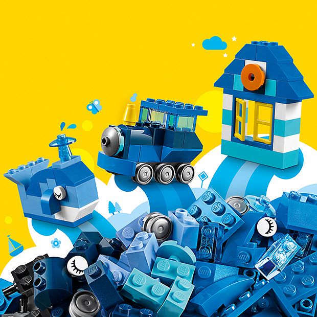 LEGO® Classic Blue Creativity Box 10706 | Target Australia