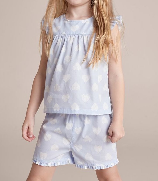 Heart Cotton Pyjama Set Target Australia