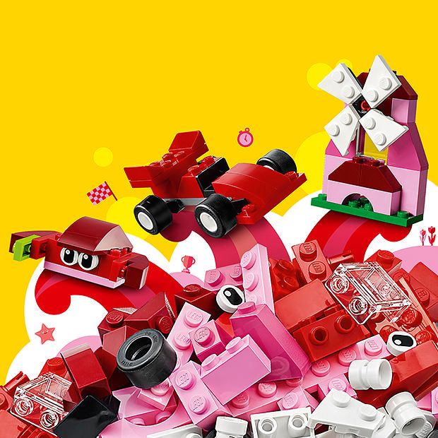 LEGO® Classic Red Creativity Box 10707 | Target Australia