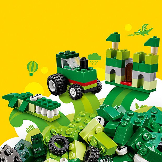 LEGO® Classic Green Creativity Box 10708 | Target Australia
