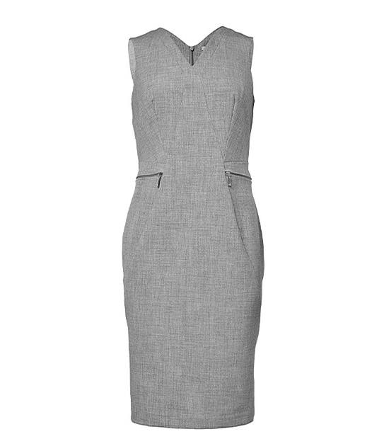 Crosshatch Sheath Dress - Grey | Target Australia
