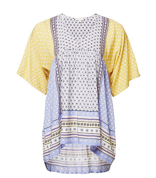 Peasant Border Print Top | Target Australia