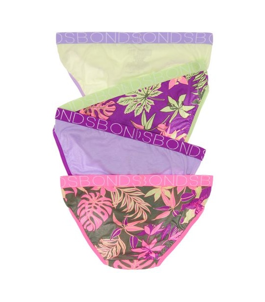 4 Pack Bonds Bikini Briefs Target Australia