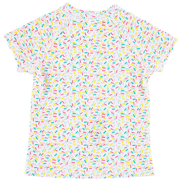 Girls' Confetti Print Rash Vest Set | Target Australia