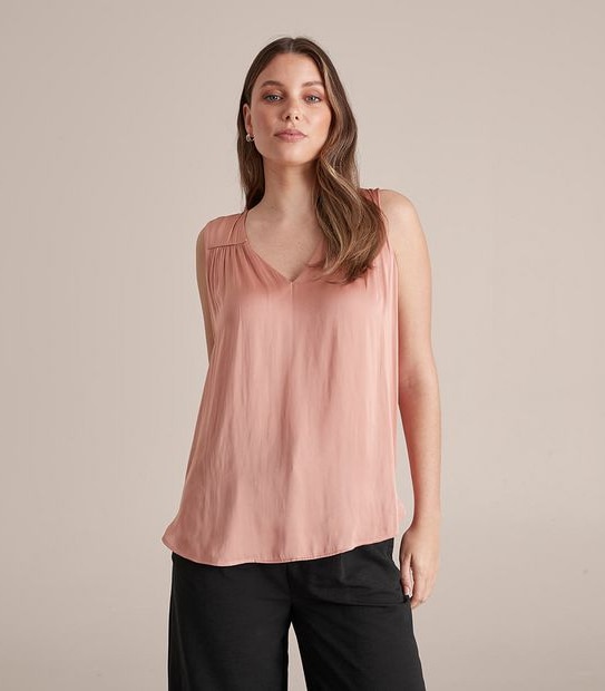 Preview V-Neck Soft Tank Top | Target Australia