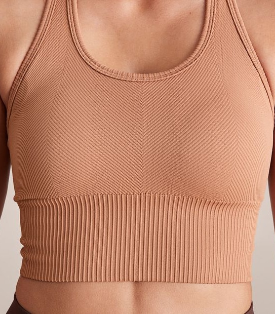 Active Longline Ribbed Crop Top; Style: AN218301 | Target Australia