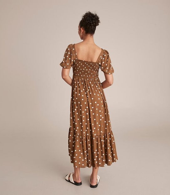 Lily Loves Puff Sleeve Midi Dress Target Australia