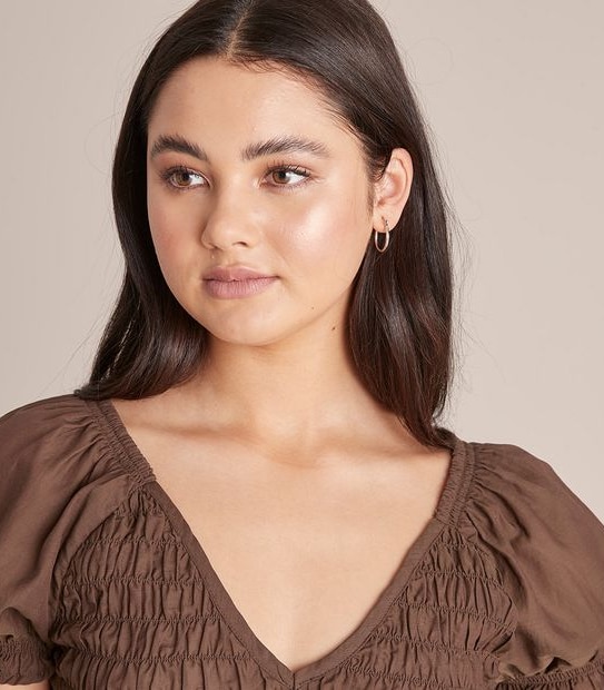 Lily Loves Shirred Bodice Blouse Target Australia
